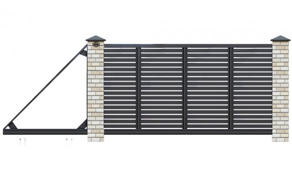 Horizontal Slat Gates